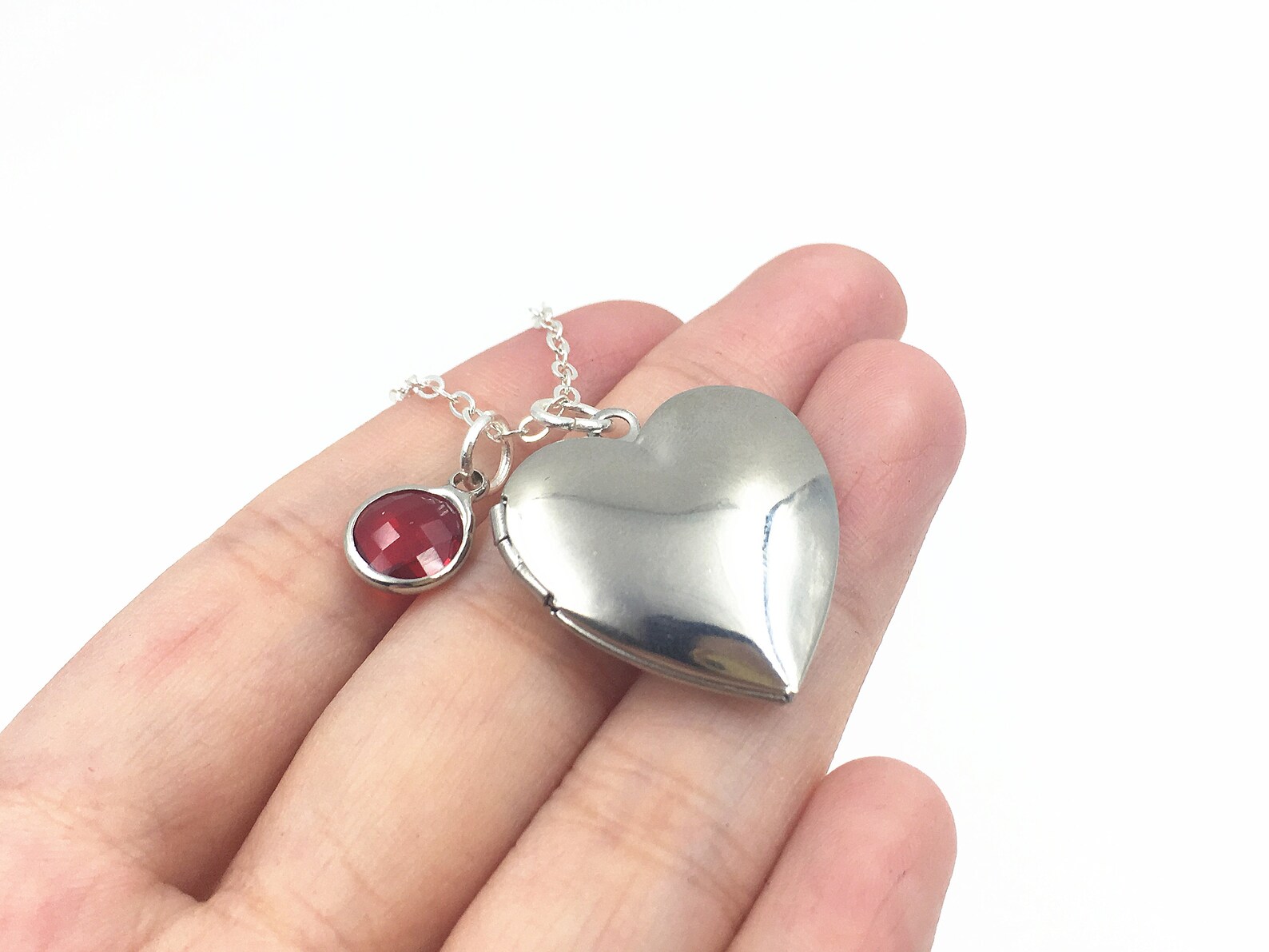 Heart Locket With Photo,locket Necklace With Photo,photo Locket ...