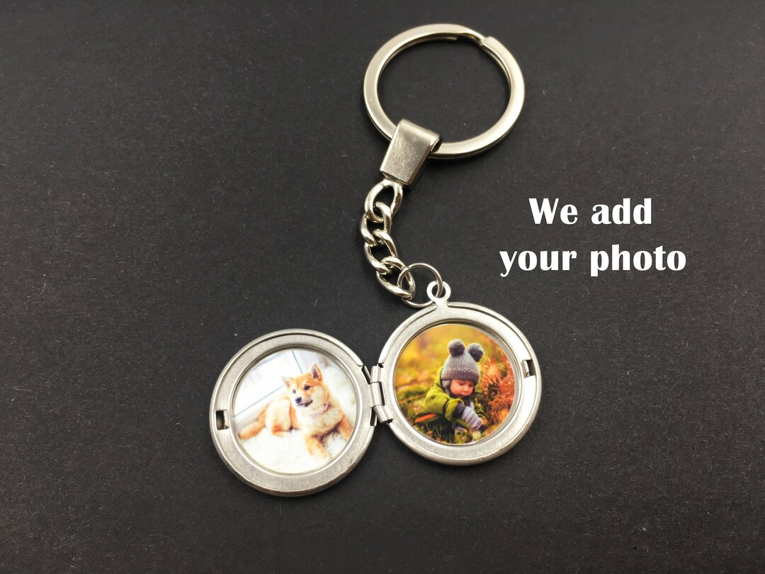 Locket Keychain,locket Keychain With Photo,photo Locket Keychain,photo ...