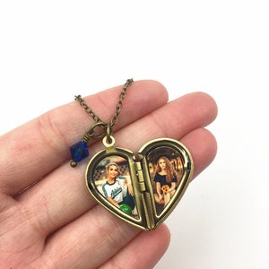 Couple Locket,couples Necklace,half Heart Necklace Couple,friendship ...