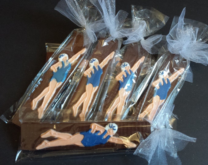 Swim Team Chocolate Treats - Etsy