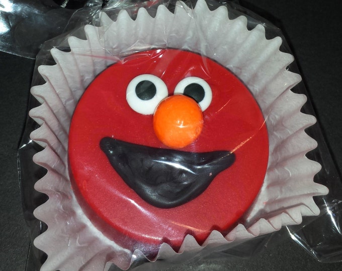 12 Elmo Chocolate Covered Oreos - Etsy