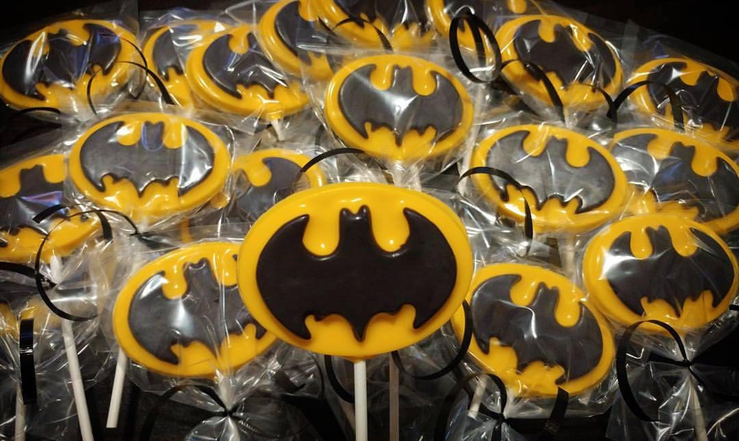 Customized Batman Inspired Party Package - Pretzel, Rice Krispy ...