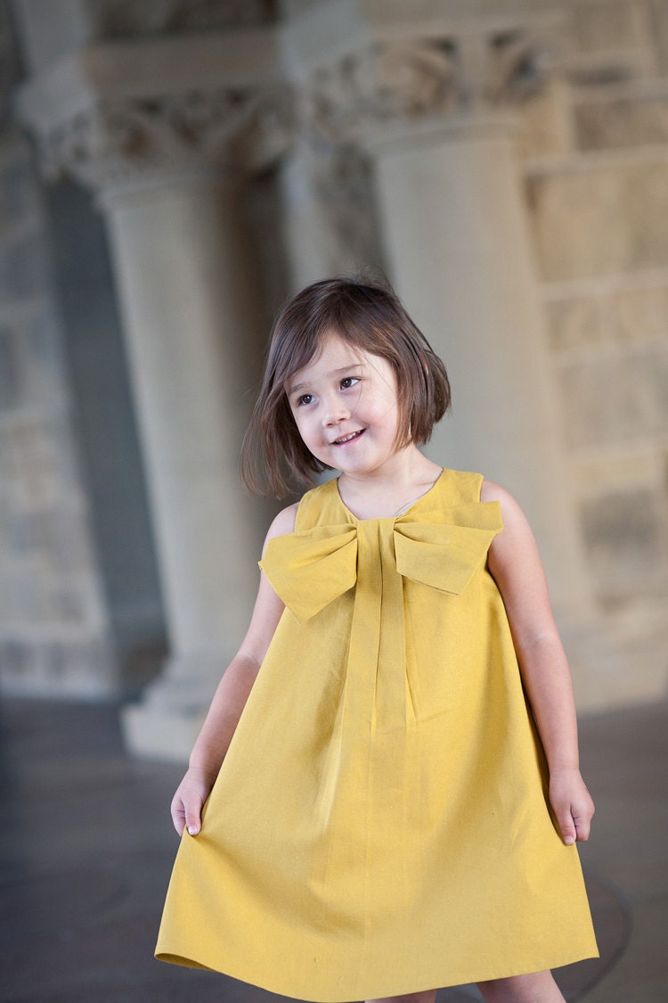 Big Bow Dress Pattern - Etsy