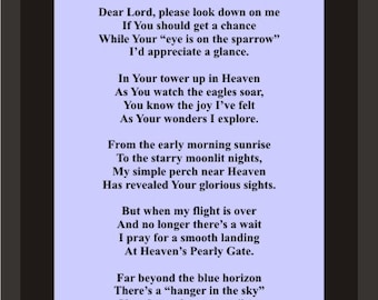 Pilots prayer | Etsy