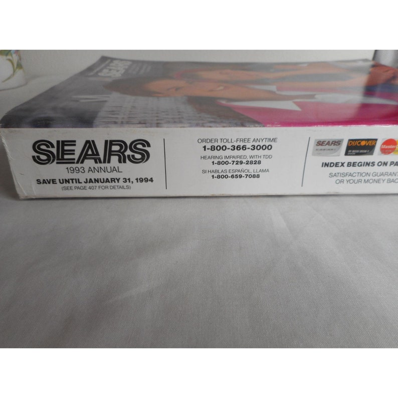 1993 Vintage Sears Spring Summer Sale Phone Mail Order Catalog: Clothes ...