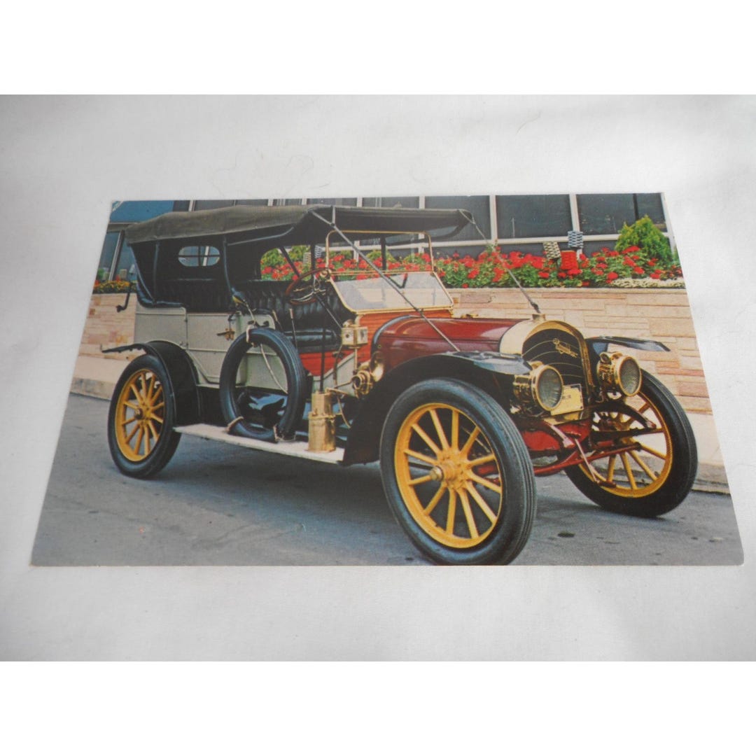 Vintage 1960s Postcard 1908 Rambler Touring Antique Car Museum ...