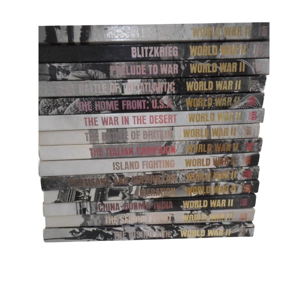 Set 14 Time Life WORLD WAR II Series Volumes Hardcover Books - Etsy