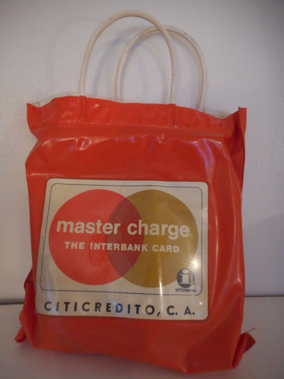 Vintage Master Charge Plastic/vinyl Bag - Etsy