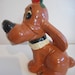 Vintage Chalkware or Ceramic Dog Bank Carnivalware - Etsy