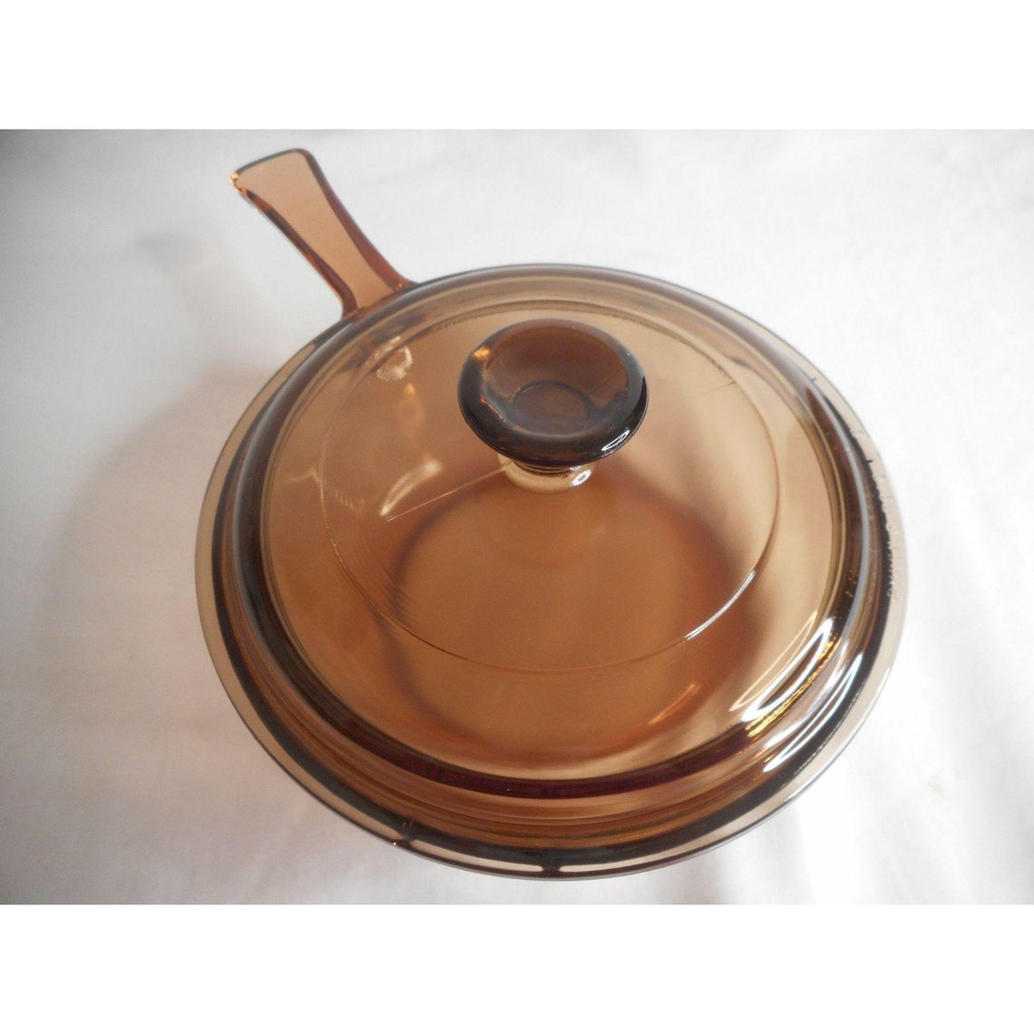 Vintage Corning Vision Cookware .5 Litre Small Sauce Pan & Lid | Etsy