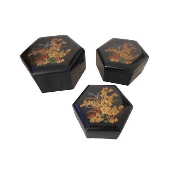 Lacquer Trinket Box - Etsy