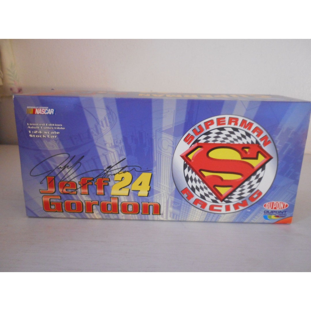 1999 Jeff Gordon Superman Monte Carlo Dupont Stock Car 1:24 Diecast - Etsy