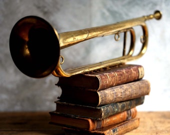 French Cavalry Bugle - Etsy