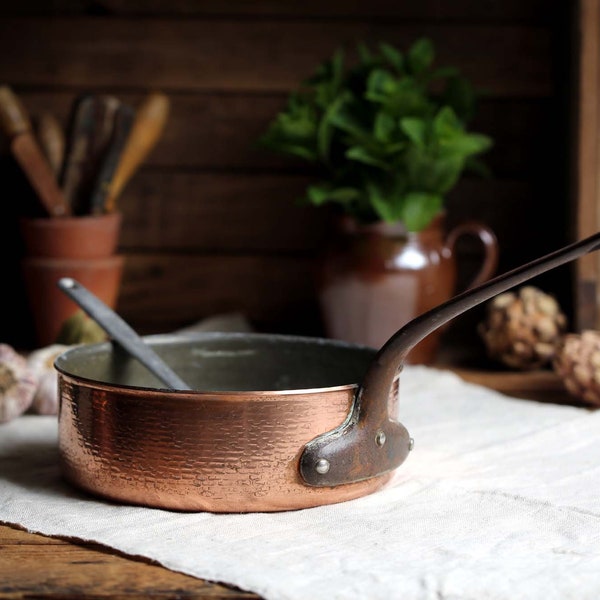 Antique Copper Pan - Etsy