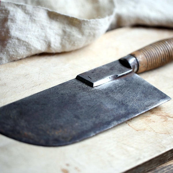 Antique Meat Cleaver - Etsy