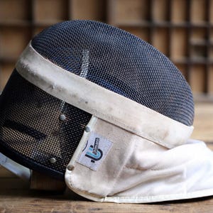 Vintage German Fencing Mask Wire Face Protection Sports Equipment ...