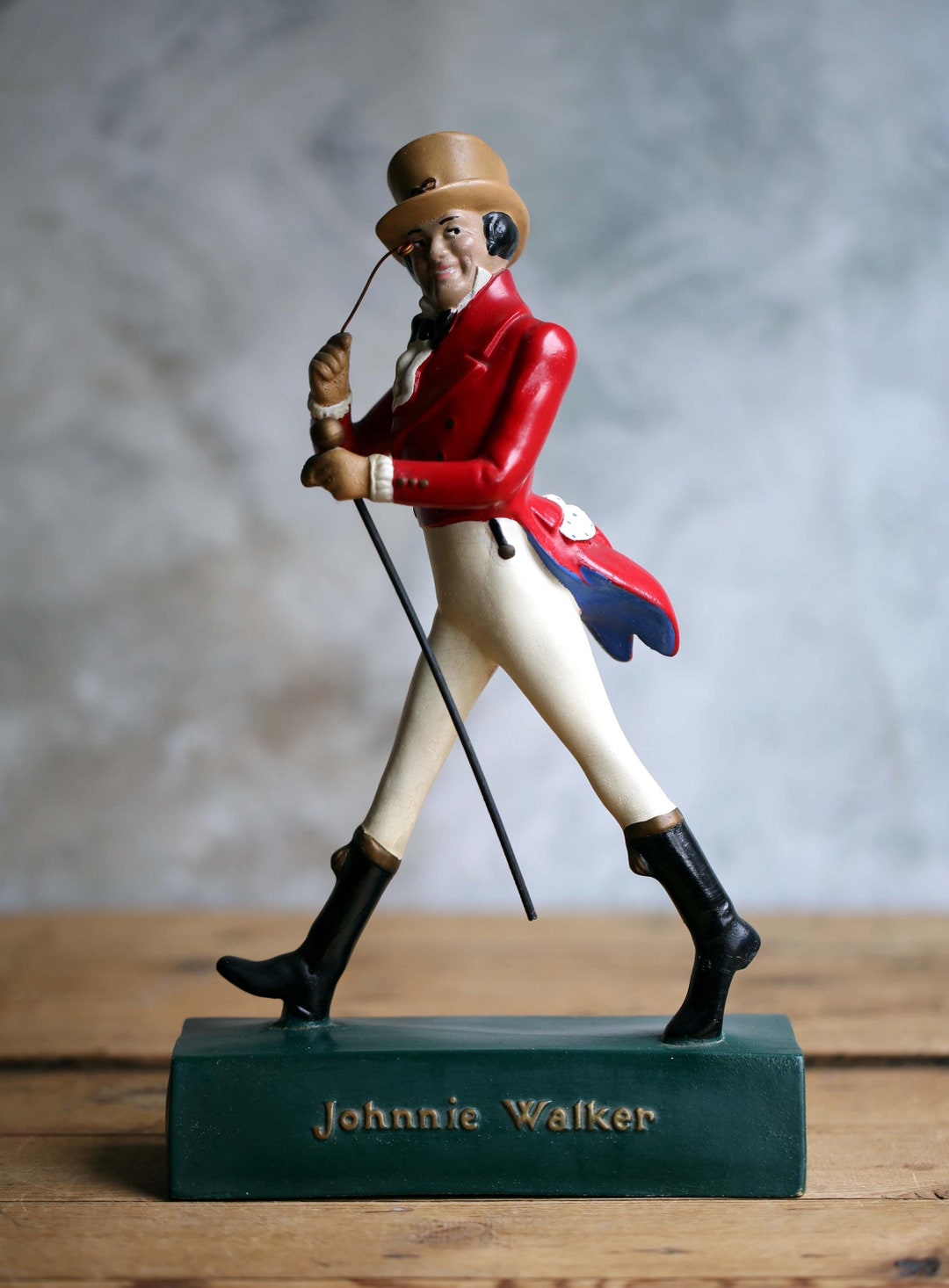 Johnnie Walker Figure Scotch Whisky Figurine Vintage Advertising ...