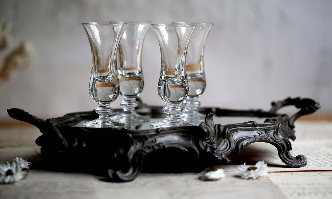 Antique French Mirror Tray Rococo Bronze Centerpiece - Etsy New Zealand