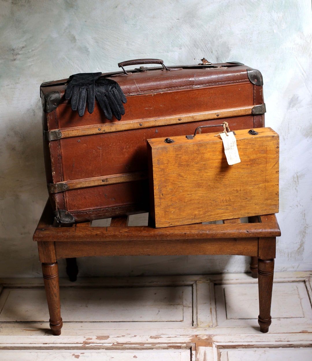 Antique Oak Wooden Luggage Rack Wooden Baggage Stand Hall - Etsy