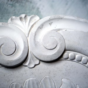 Large French Ceiling Medallion Round Molding Floral Rococo Plaster Rose ...