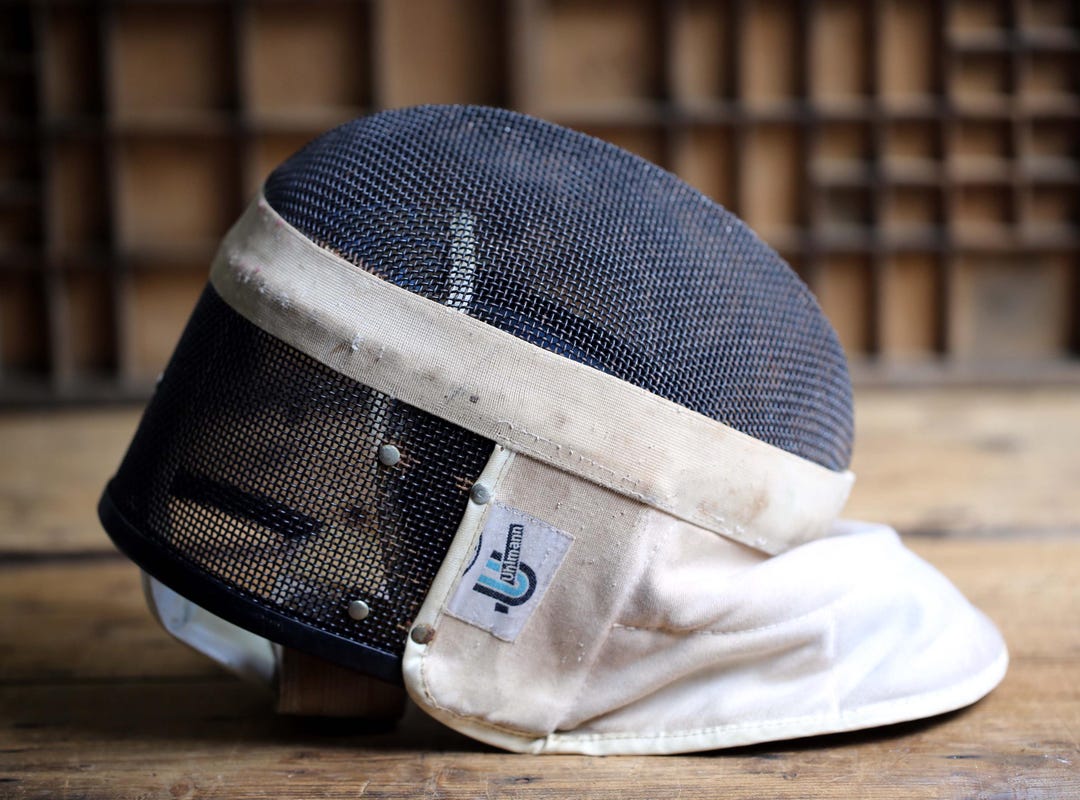 Vintage German Fencing Mask Wire Face Protection Sports Equipment ...