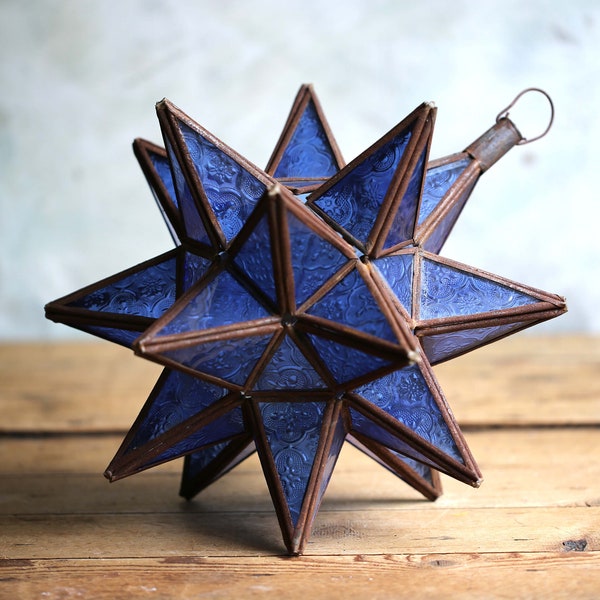 Glass Star Lantern - Etsy