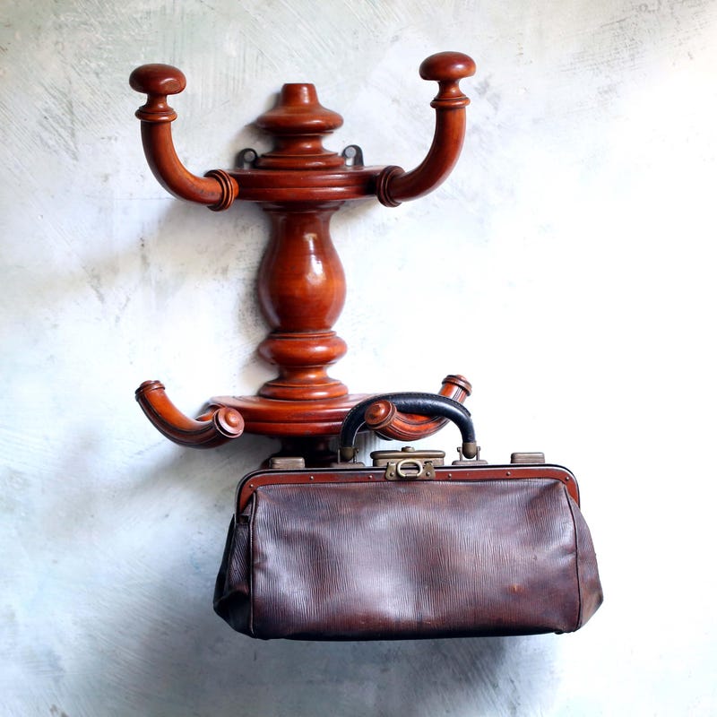 Antique Coat Rack - Etsy