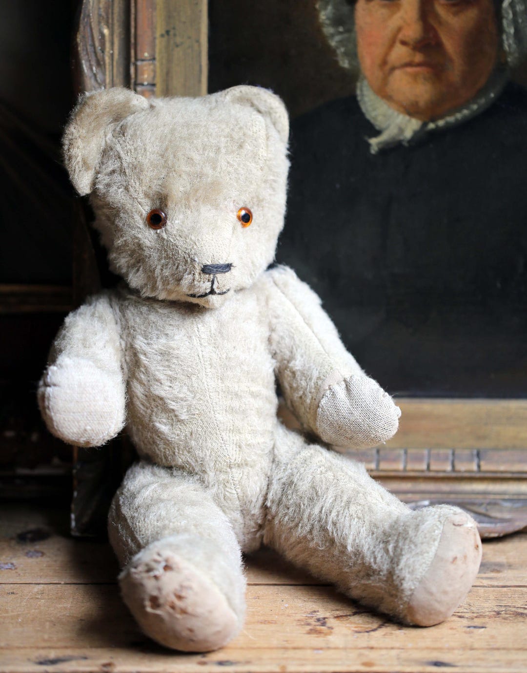 Antique Teddy Bear Old French Childs Jointed Mohair Stuffed Toy Bear - Etsy