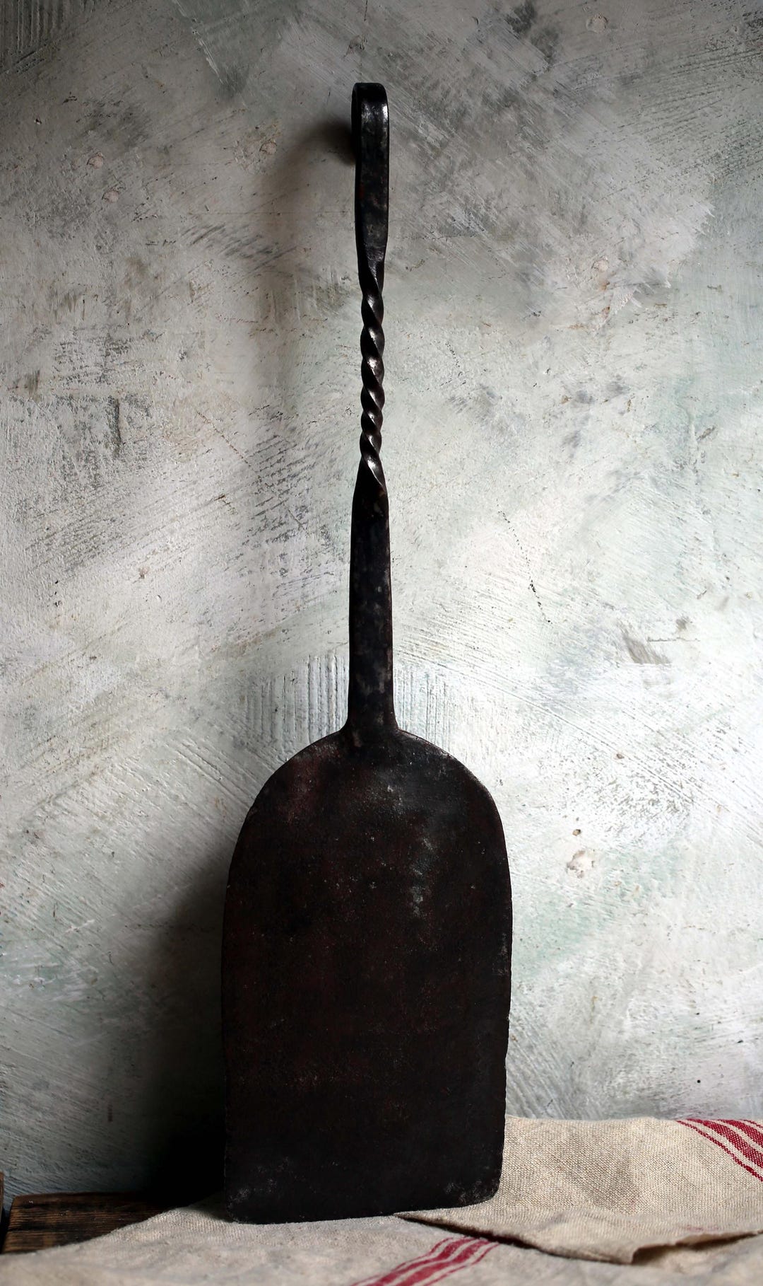 Antique French Bakers Bread Paddle Metal Pizza Oven Peel - Etsy