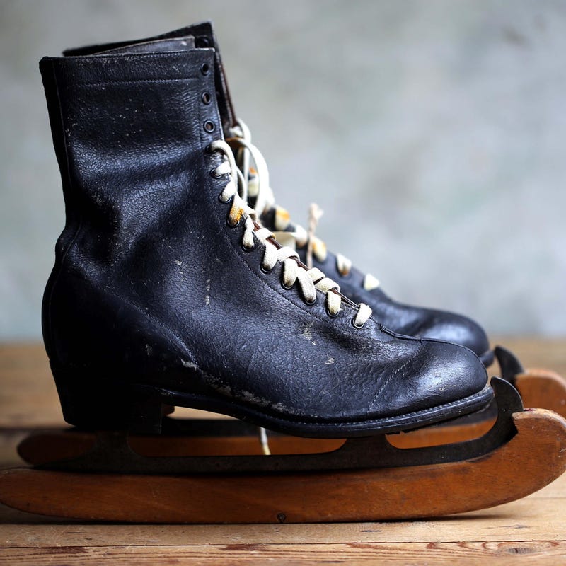 Vintage Ice Skates - Etsy