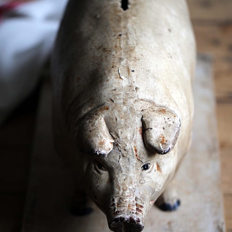 Pig Money Box - Etsy