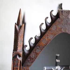 Antique French Reliquary Primitive Niche Religious Shrine Wooden ...