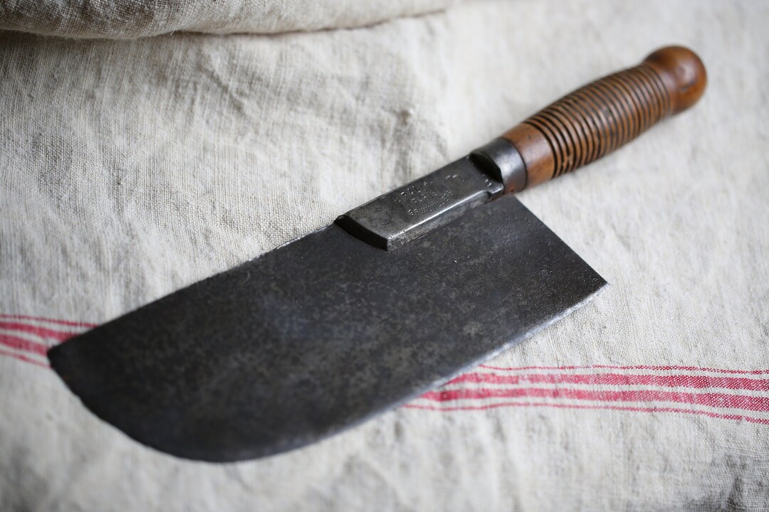 HUGE Antique Butchers Cleaver Large Rustic French Butchers - Etsy