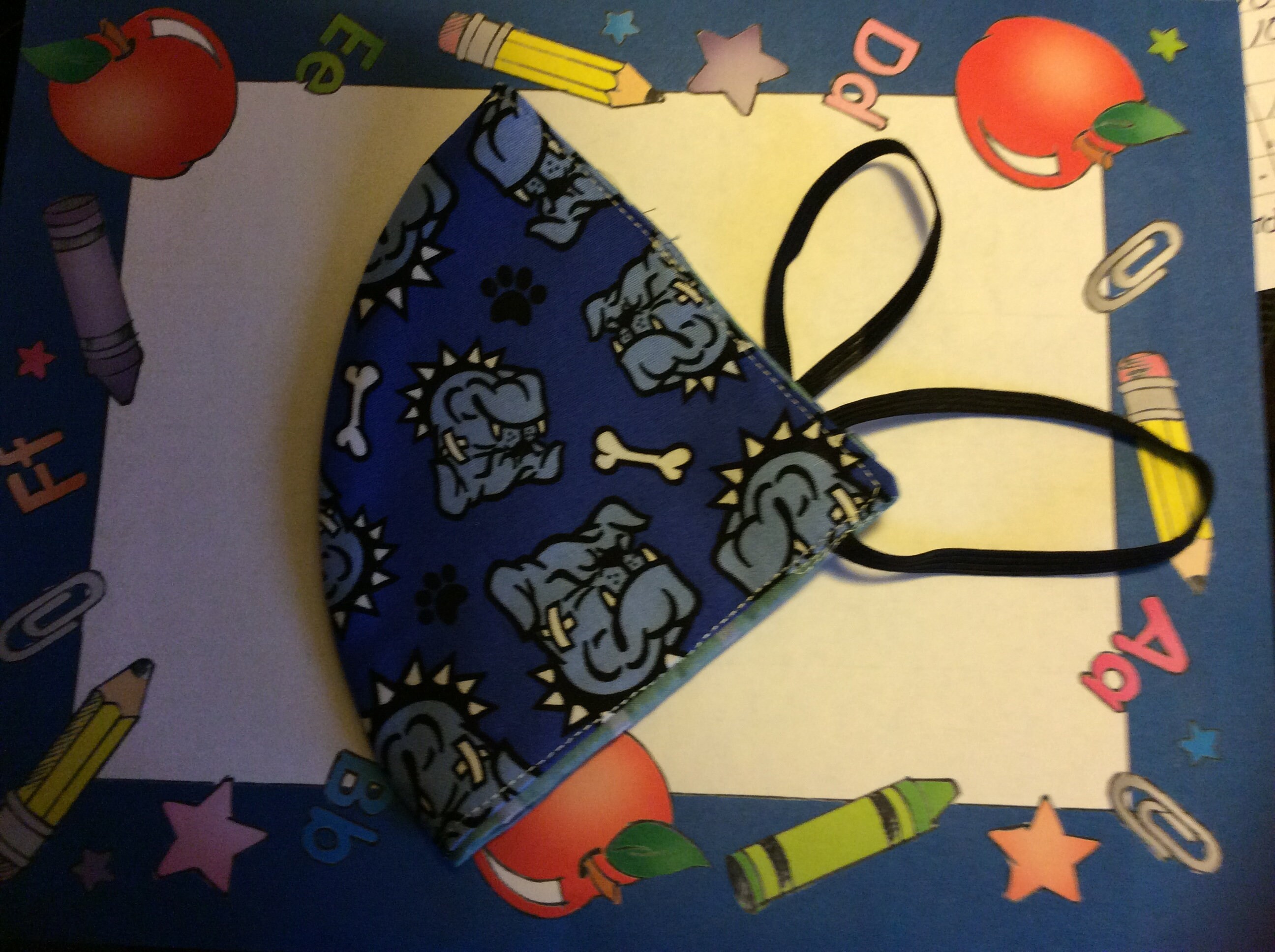 Bull Dog Mask...2 Layer Reversible Thick, Breathable - Etsy