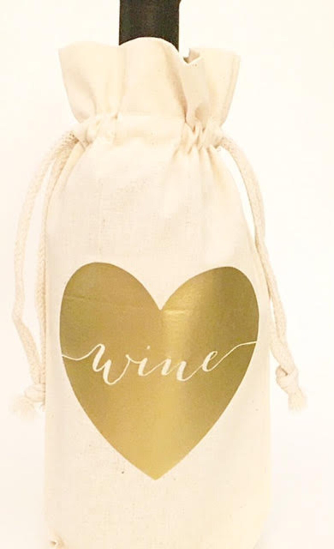 Custom Wine Bag - Wine Bags - Love Wine Bag - Gift Bags - Champagne Bag ...