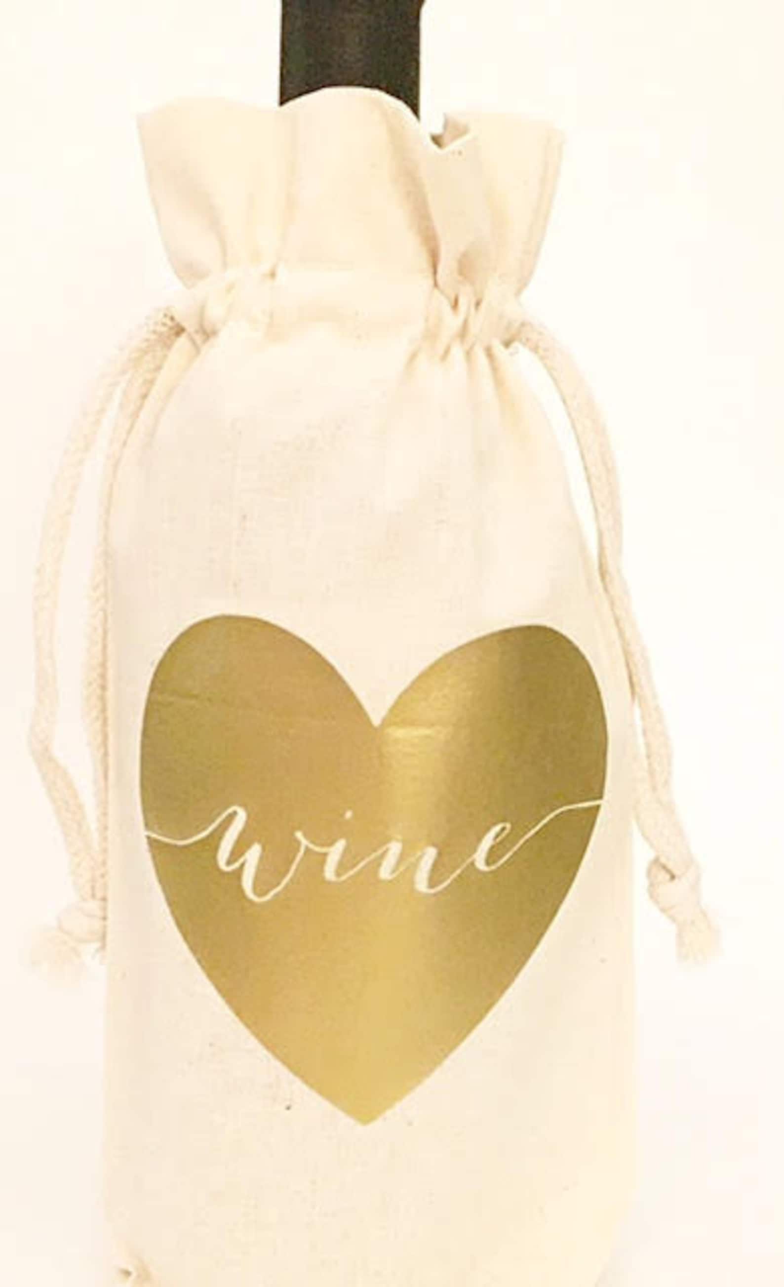Custom Wine Bag - Wine Bags - Love Wine Bag - Gift Bags - Champagne Bag ...