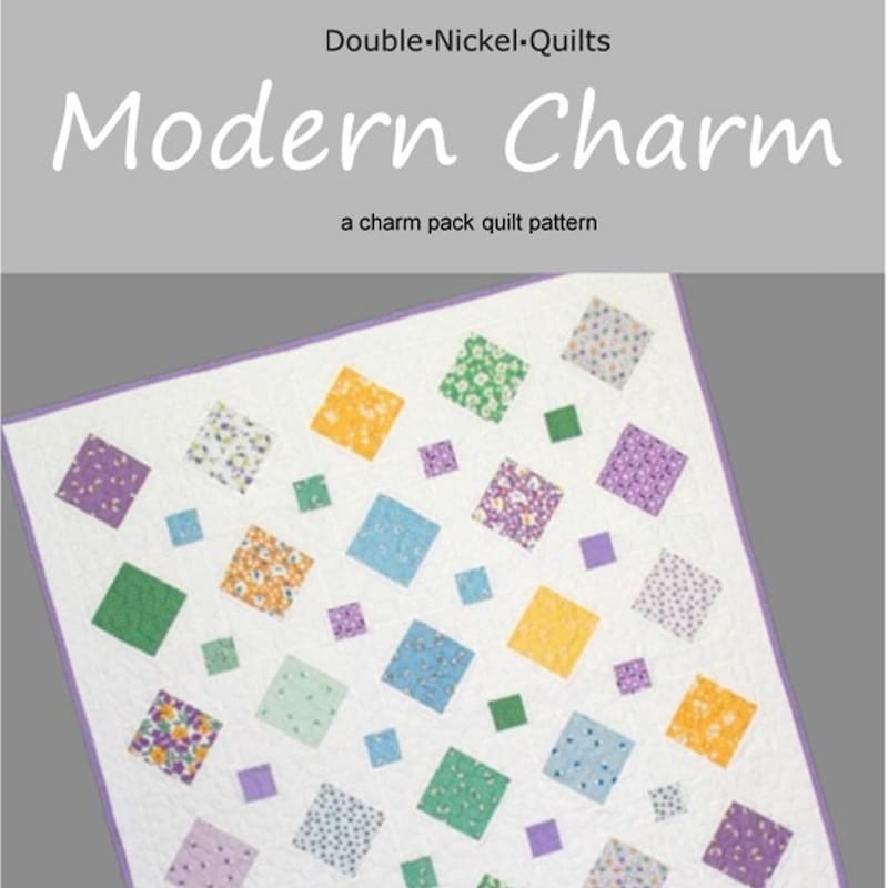 Charm Pack Quilt Pattern - Etsy