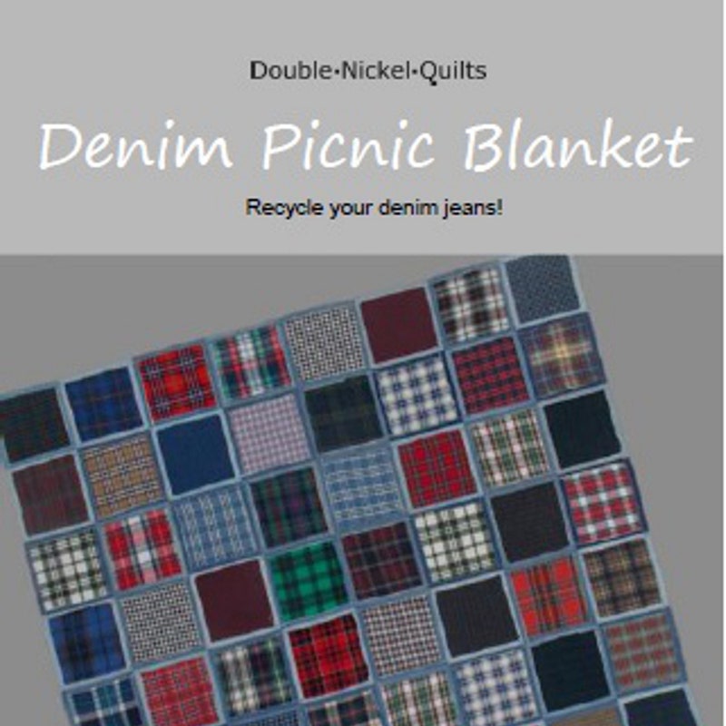 Denim Quilt Pattern - Etsy