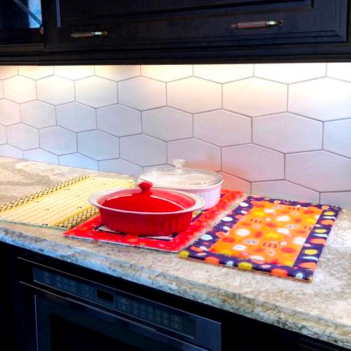 Hot Pad Table Runner Downloadable Pdf Pattern by Double Nickel Quilts # ...