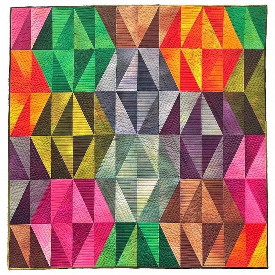 The Mood Forever Quilt Pattern by Latifah Saafir - Hurty 1 Ruler - Etsy