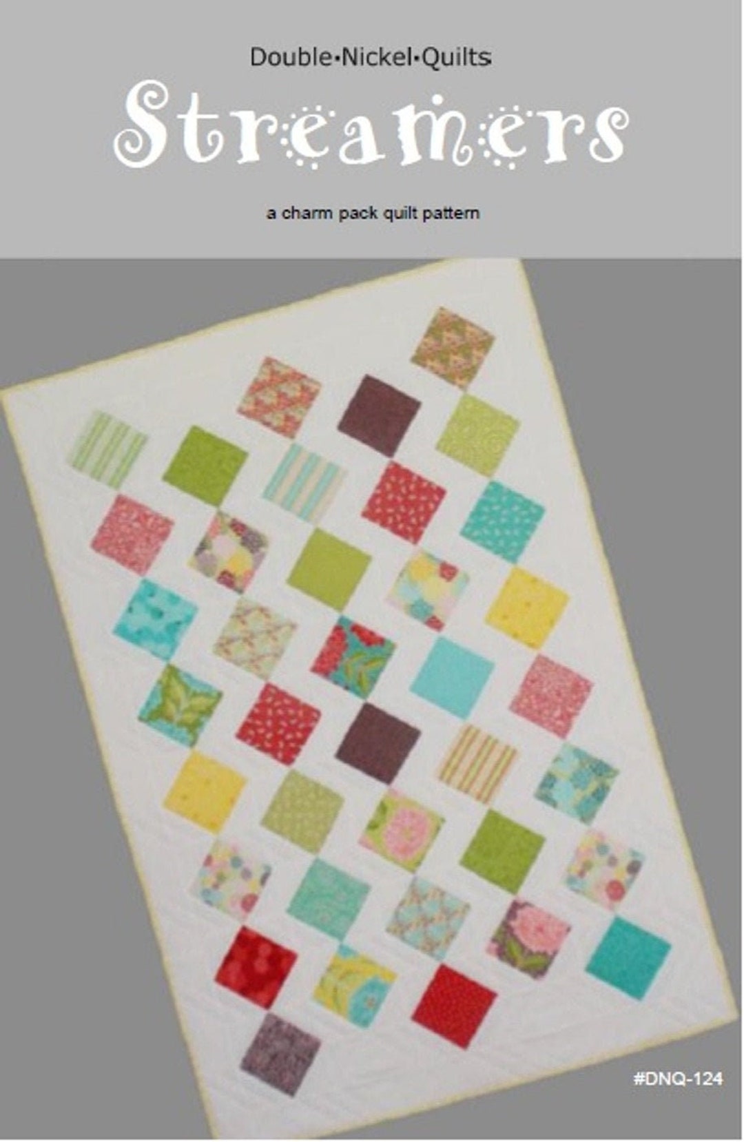 Streamers Charm Pack Downloadable Pdf Quilt Pattern by Double Nickel ...