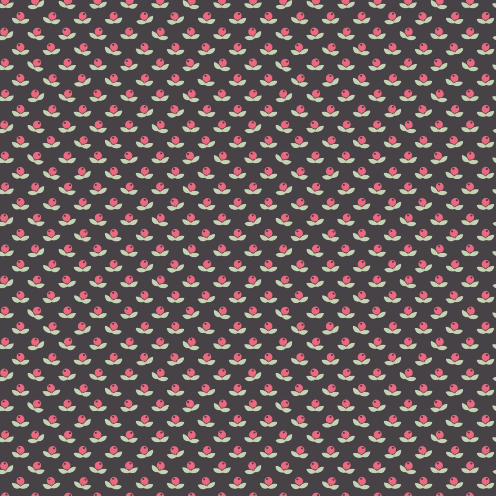 Windsor Garden Fiona Fabric in Navy and Pink by Kelly Parker | Etsy