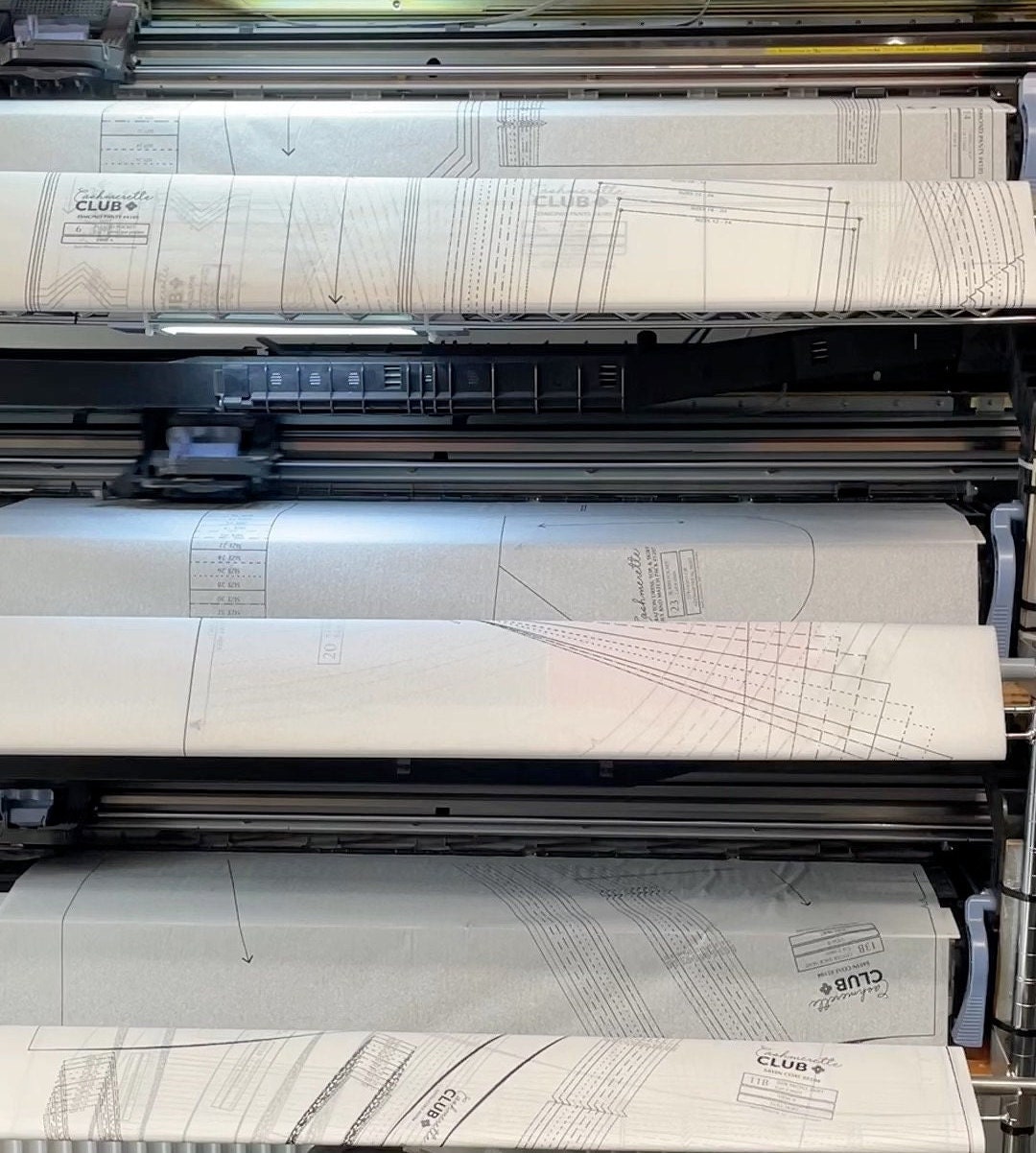 A0 Sewing Pattern Printing 1 to 4 X A0 - Etsy