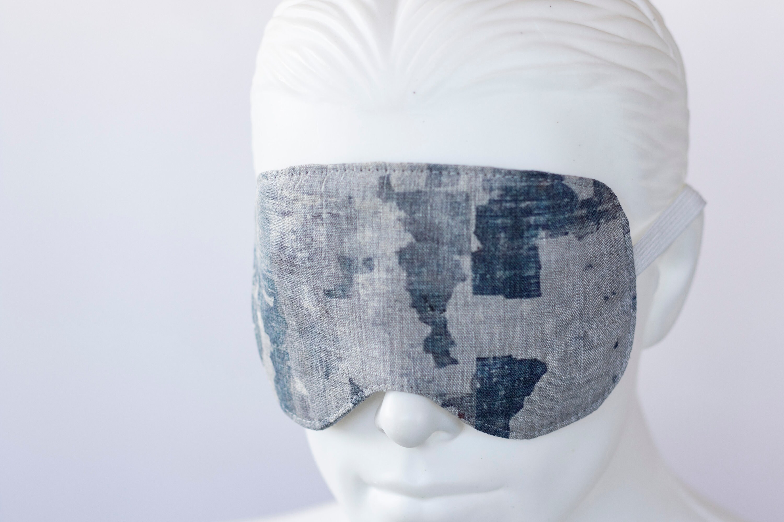 Wabi Sabi Sleep Mask Eye Mask Reversible Sleep Mask Linen Eye | Etsy