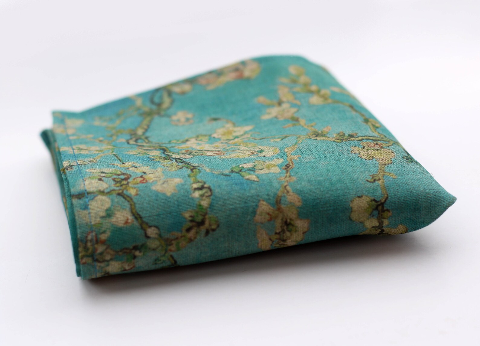 Vincent Van Gogh Painting Pocket Square Turquoise Grooms - Etsy