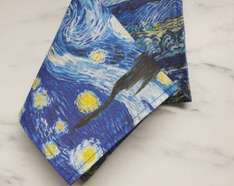 Van Gogh Pocket Square - Etsy