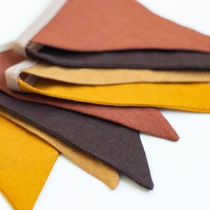 Autumn Colors Outdoor Bunting Fall Decor Banner Triangle Banner ...