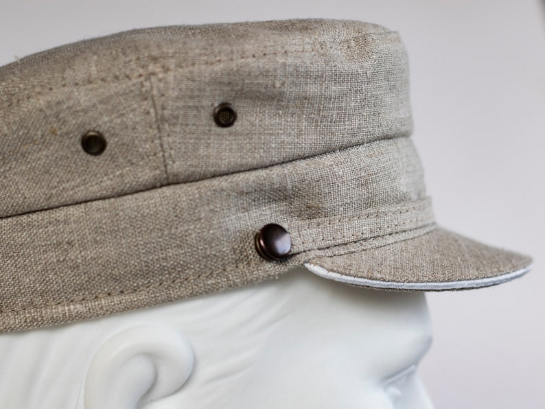 Linen Retro Summer Cap Unisex Newsboy Cap - Etsy