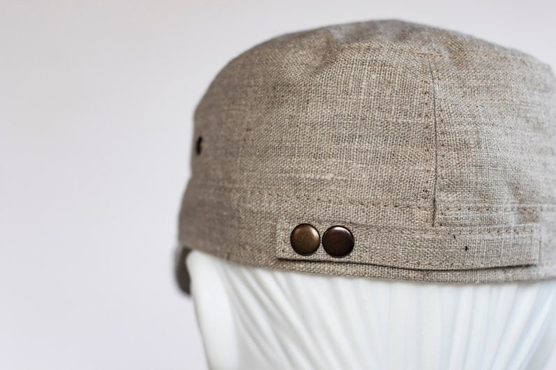 Linen Summer Cap for Men and Women Classic Linen Cap Hat - Etsy