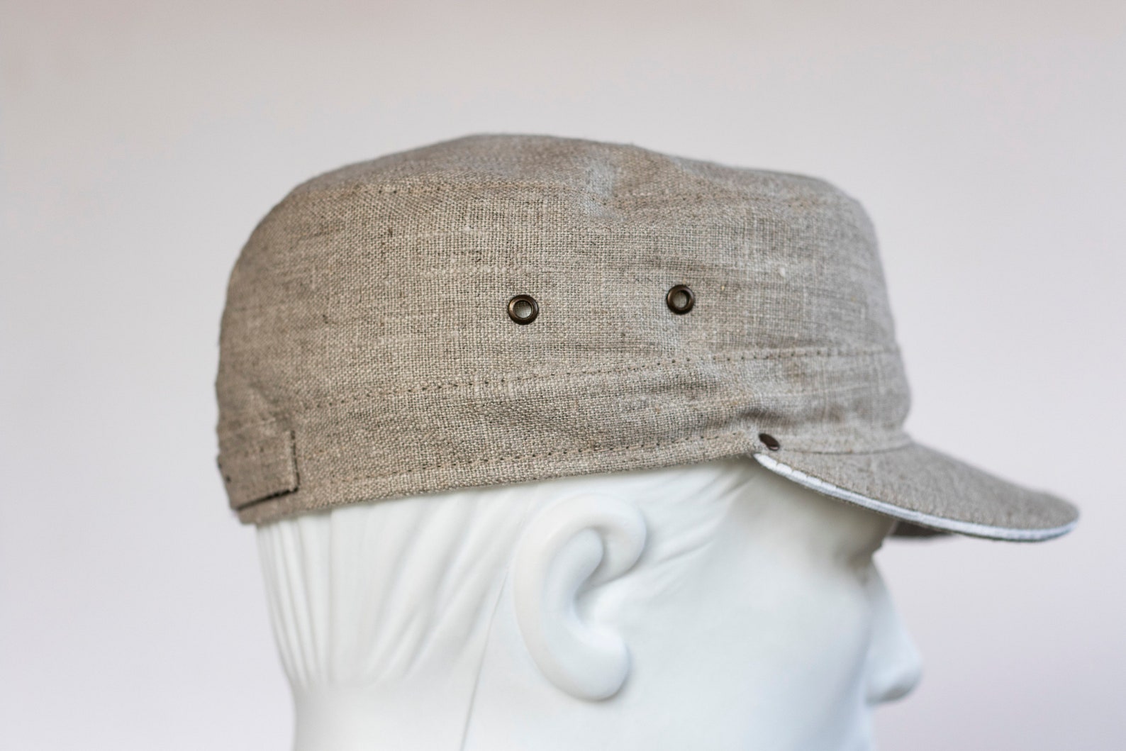 Linen Summer Cap for Men and Women Classic Linen Cap Hat - Etsy
